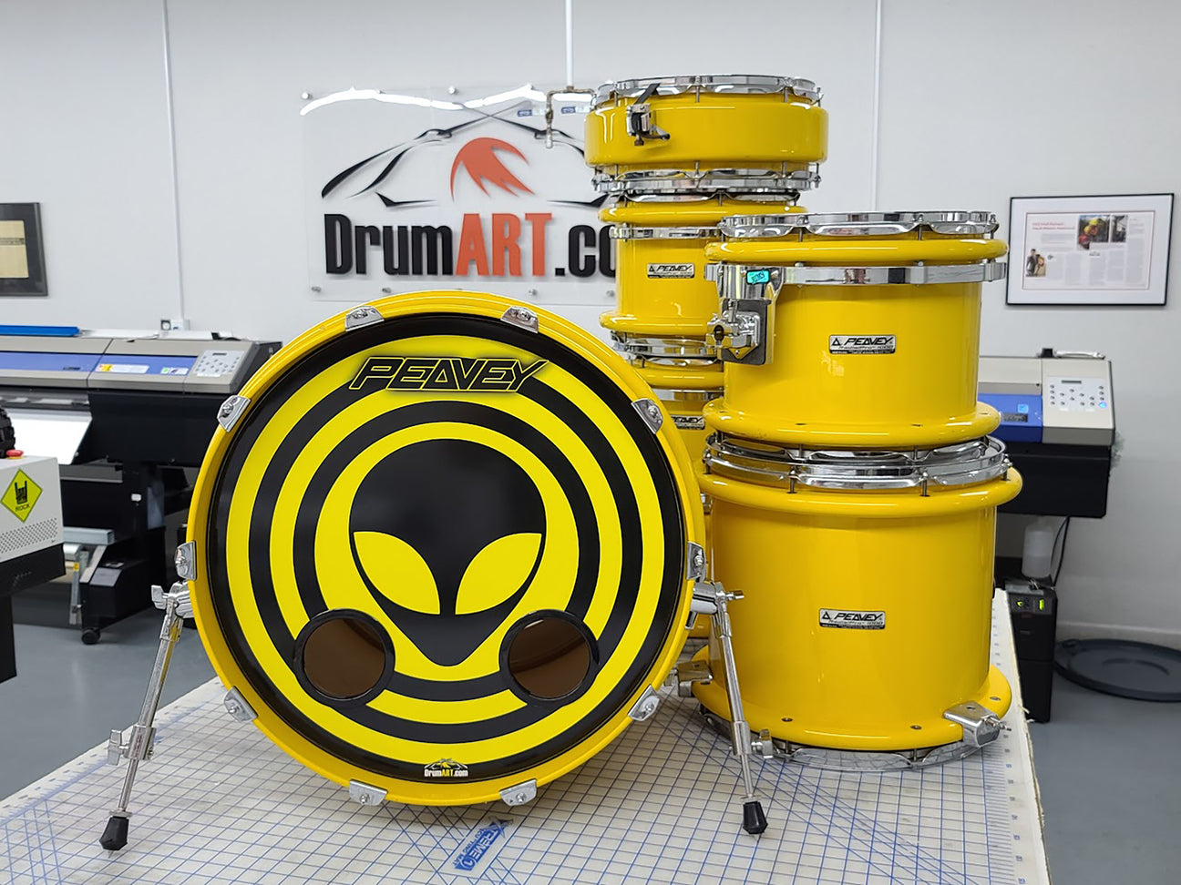 DrumART Custom Printed Bass Drumheads – DrumART LLC